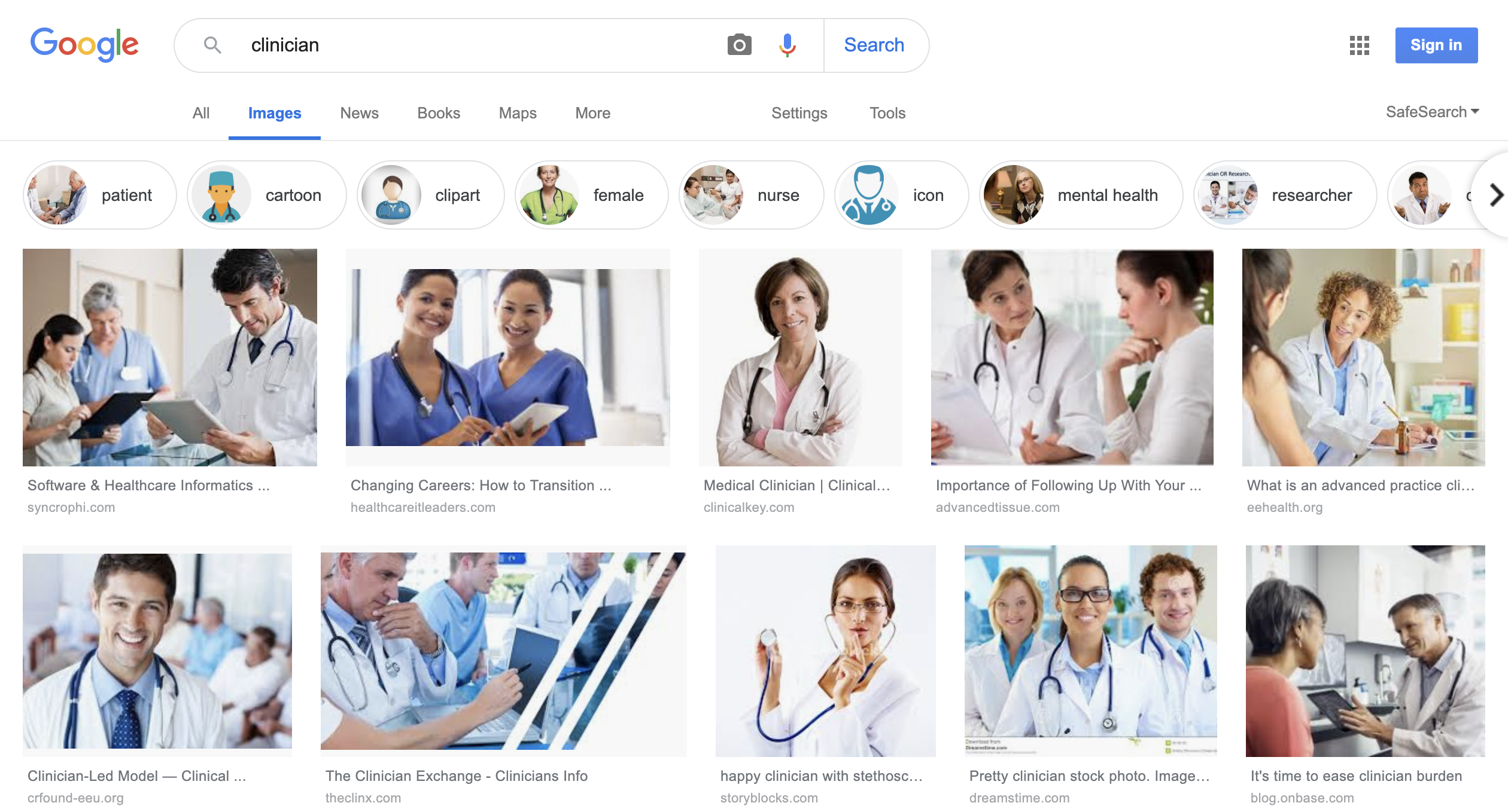 What does Dr. Google look like? – UNEXAMINED MEDICINE