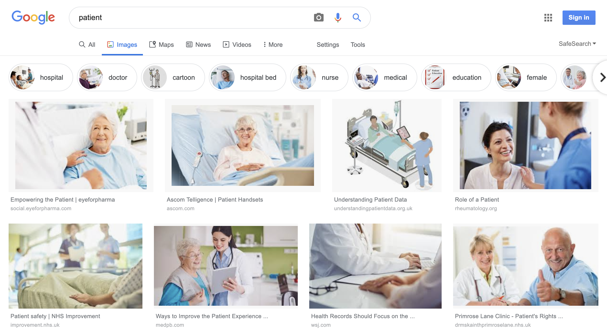 What does Dr. Google look like? – UNEXAMINED MEDICINE